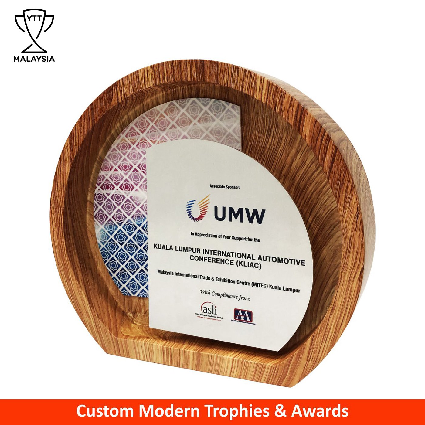 Wooden Trophy Series - YTT Trophy | Trophy Supplier & Plaques | Kedai ...