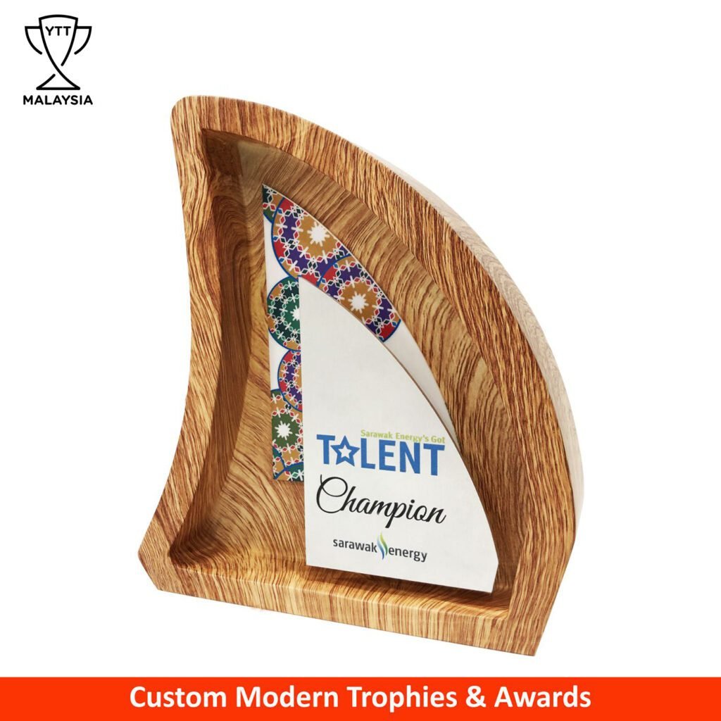 Wooden Trophy Series - YTT Trophy | Trophy Supplier & Plaques | Kedai ...