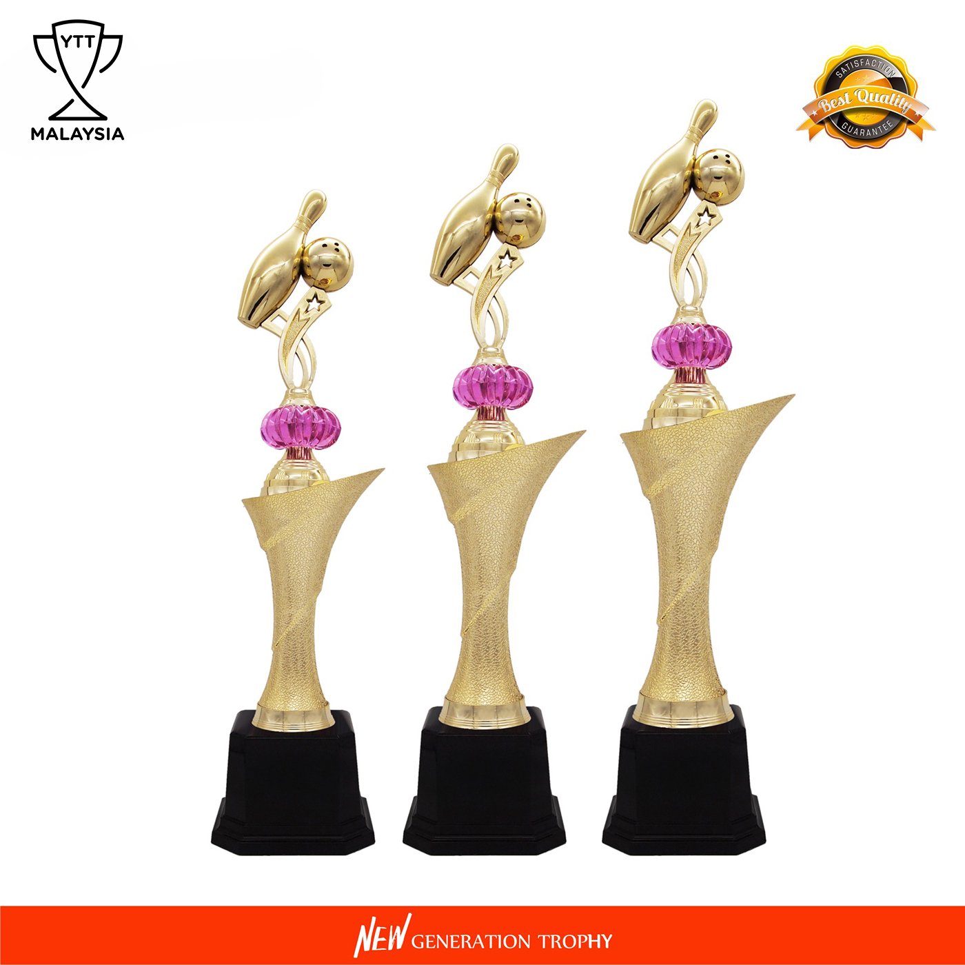 Bowling Series - YTT Trophy - #1 Best Rated Service on Google!
