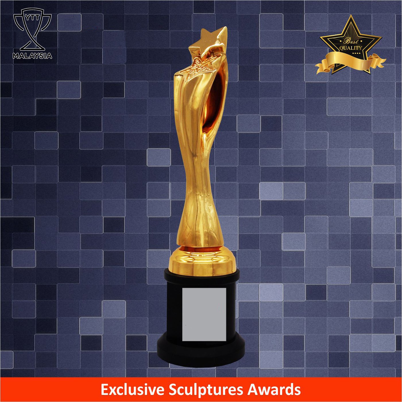 Sculpture Trophy Series - YTT Trophy | Trophy Malaysia Supplier | Kedai ...