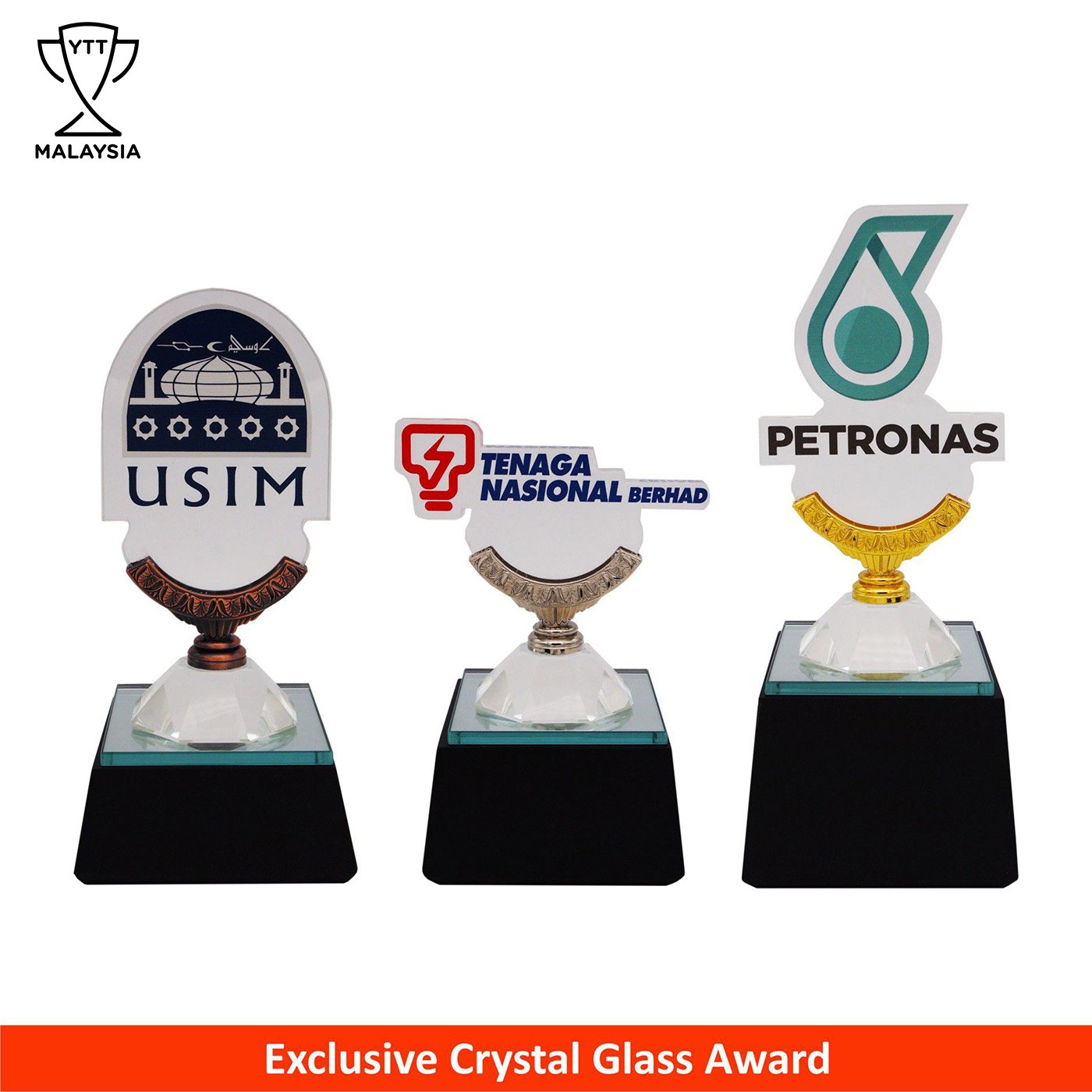 Crystal Trophy Series - YTT Trophy | Trophy Supplier & Plaques | Kedai ...
