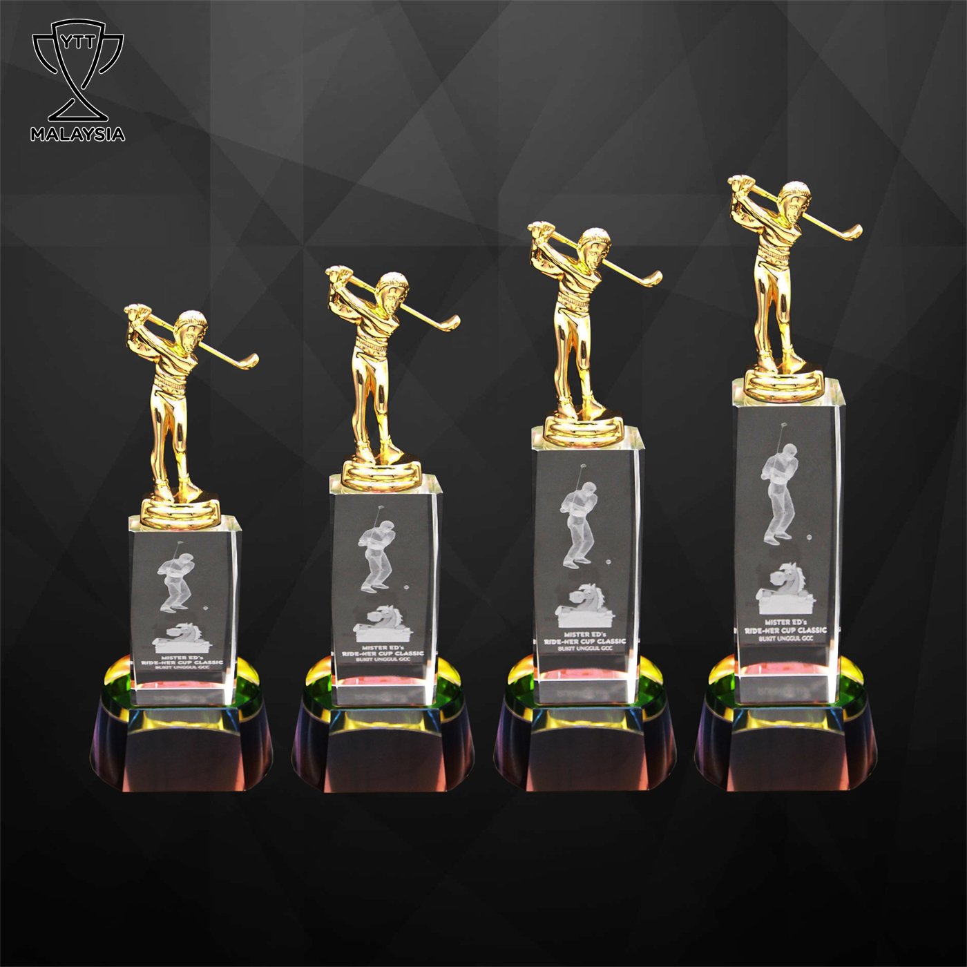 Golf Series - YTT Trophy | Trophy Supplier & Plaques | Kedai Piala ...
