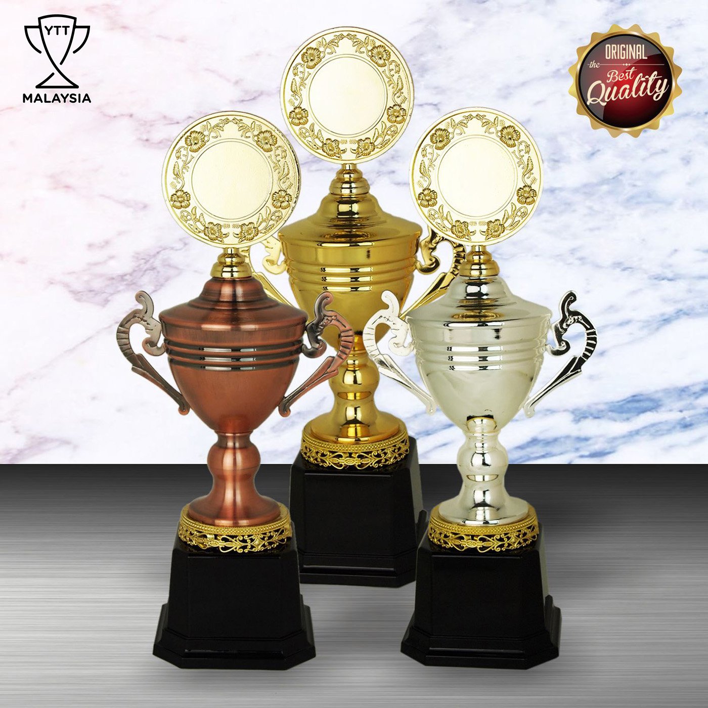 Metal Trophy Series - YTT Trophy | Trophy Supplier & Plaques | Kedai ...
