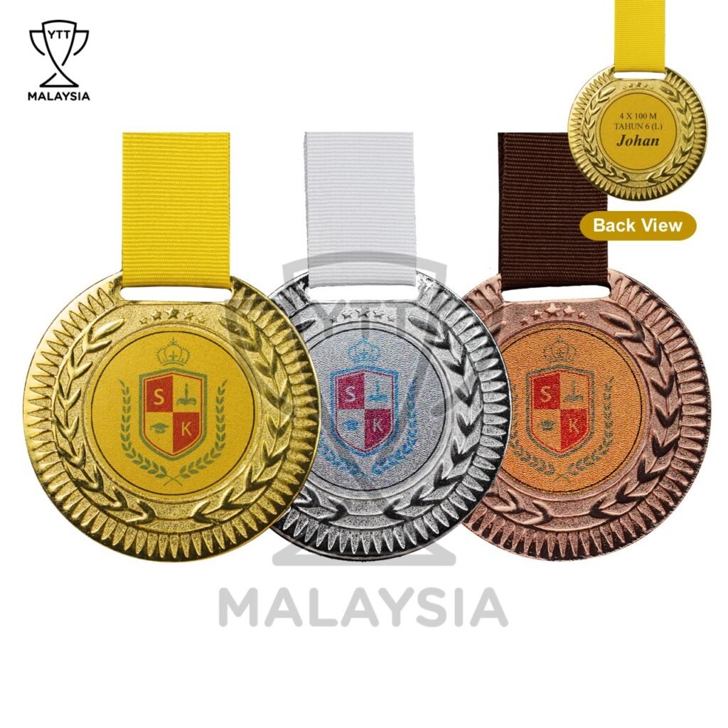 Metal Medal Series - YTT Trophy | Trophy Supplier & Plaques | Kedai ...