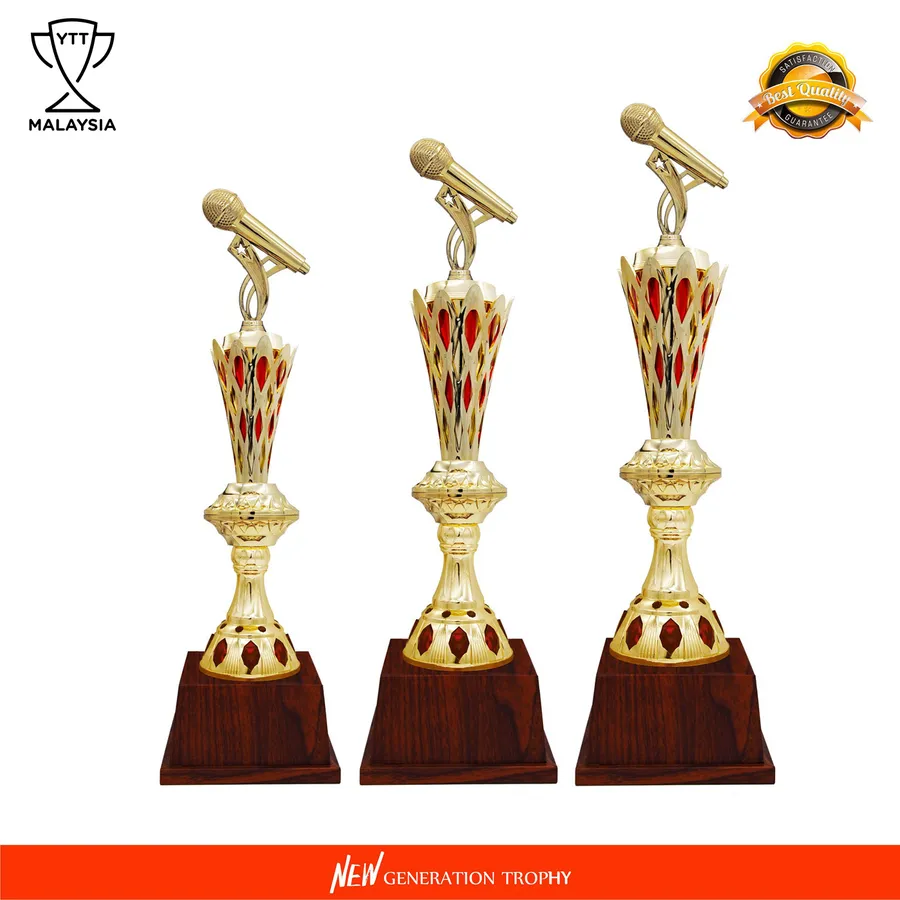 Music & Microphone Series - YTT Trophy | Trophy Malaysia Supplier ...